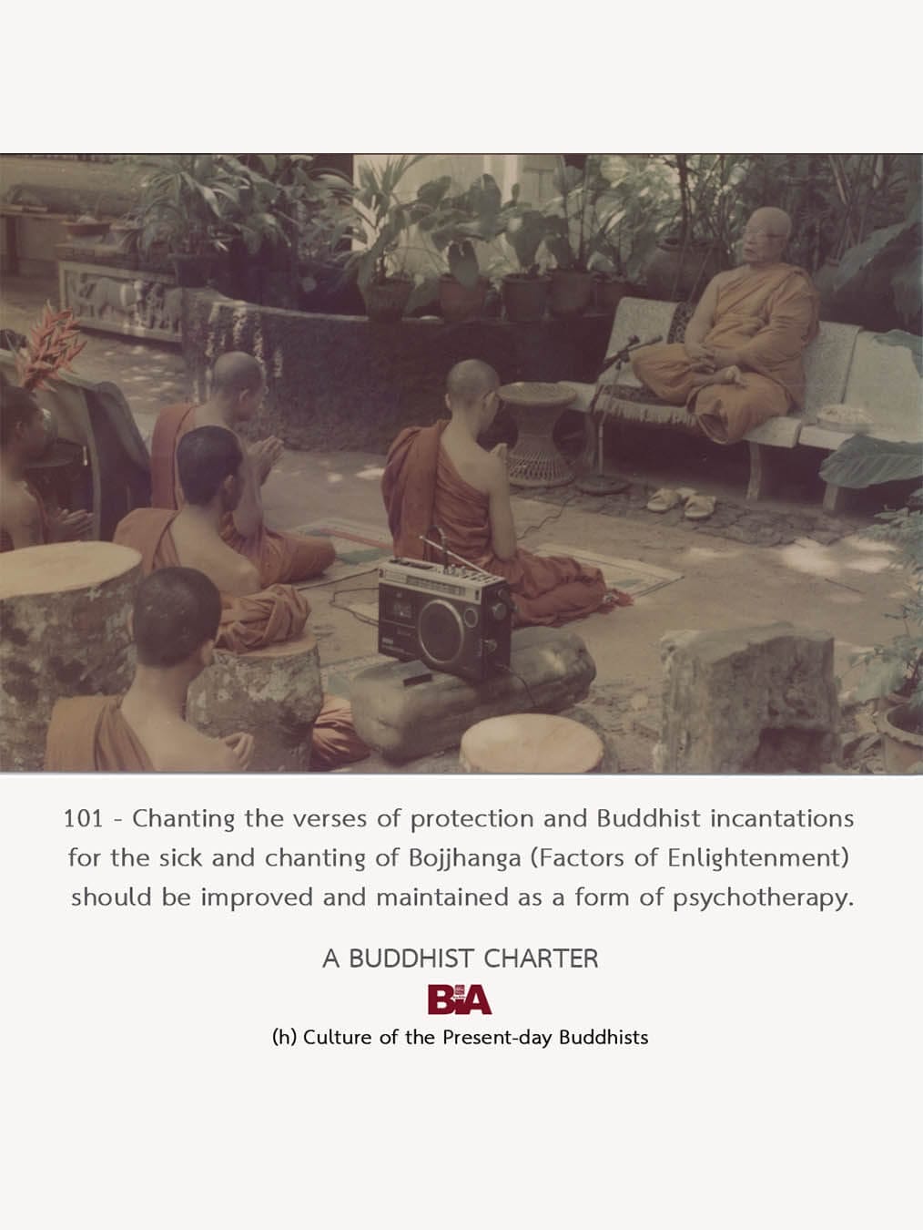 A Buddhist Charter #101 - หอจดหมายเหตุพุทธทาส อินทปัญโญ