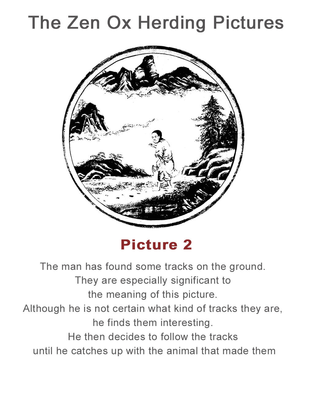 The Zen Ox Herding Pictures #2 - หอจดหมายเหตุพุทธทาส อินทปัญโญ